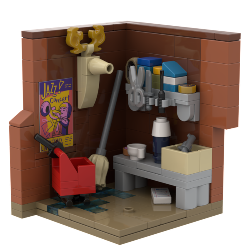 LEGO MOC Alan Wake 2 Vignette - Safe Room by GoodGuyGiygas ...