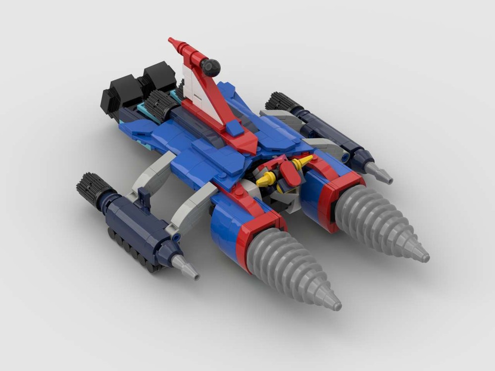 LEGO MOC DRILL SPACER + GRENDIZER by Ingmorrys | Rebrickable - Build ...
