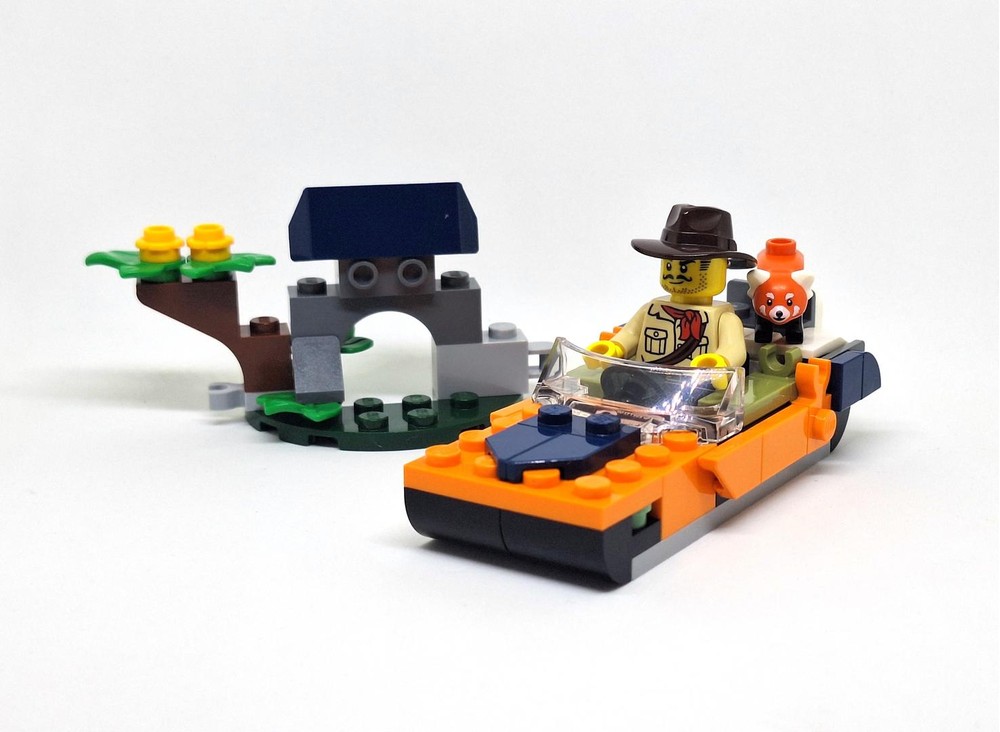 LEGO MOC 60424 Jungle SpeedBoat by PeterSzabo | Rebrickable - Build ...