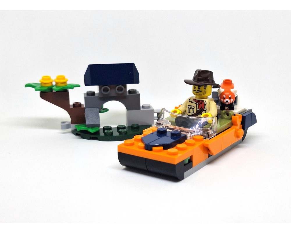 LEGO MOC 60424 Jungle SpeedBoat by PeterSzabo | Rebrickable - Build ...