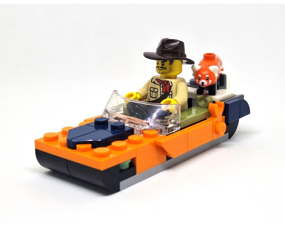 LEGO MOC 60424 Jungle SpeedBoat by PeterSzabo | Rebrickable - Build ...