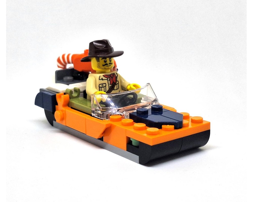 LEGO MOC 60424 Jungle SpeedBoat by PeterSzabo | Rebrickable - Build ...