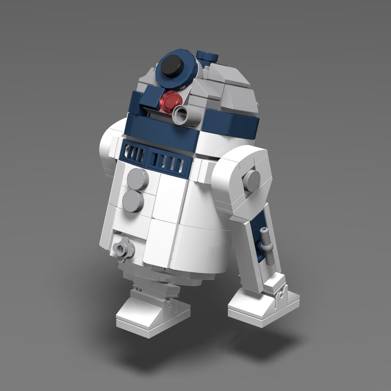 LEGO MOC R2-D2 Droid by ekubart | Rebrickable - Build with LEGO