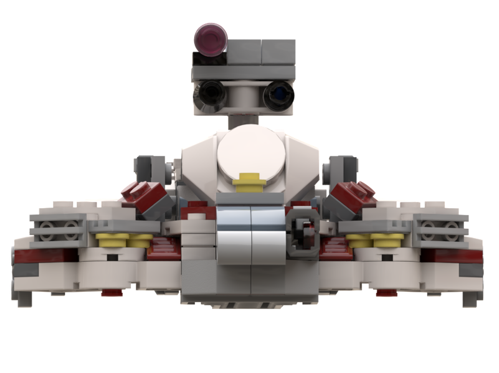 Lego Moc Lukes Mechspeeder Alt Moc 75390 By Blueb Rebrickable