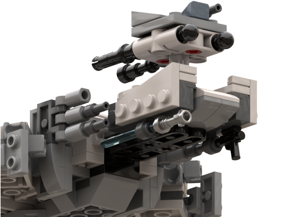 Lego Moc Lukes Mechspeeder Alt Moc 75390 By Blueb Rebrickable