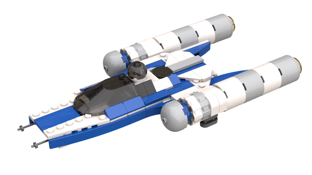 Lego Moc Captain Rex Midi Scale Y Wing By Hyphencubed Rebrickable
