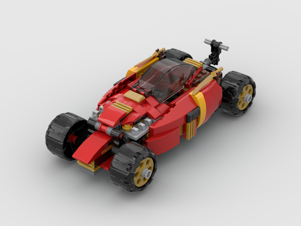 LEGO MOC Kai's Off Road Race Car by talentedartspro | Rebrickable ...