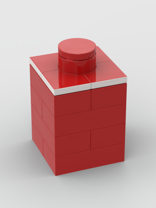 LEGO MOC-185964 Up Scaled Brick1x1 by That Lego Dude | Rebrickable ...