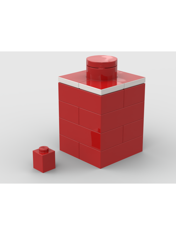 LEGO MOC-185964 Up Scaled Brick1x1 by That Lego Dude | Rebrickable ...