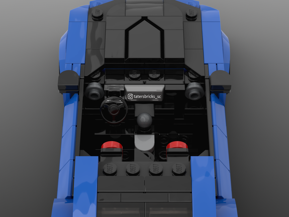 Lego Moc Chevrolet Camaro Zl1 1le By Taters Rebrickable Build With Lego