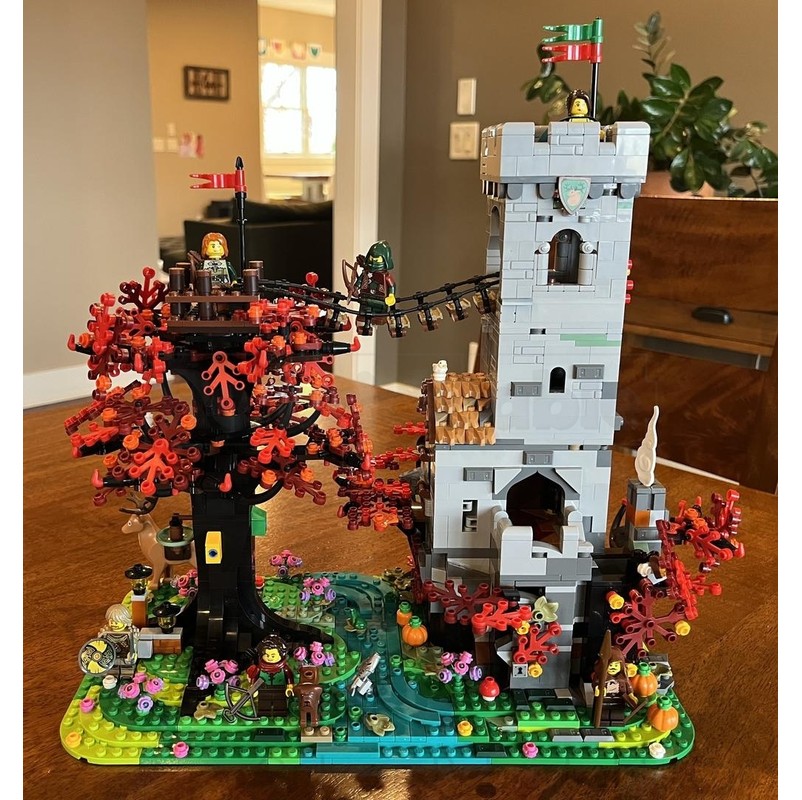 LEGO MOC-185980 Forestmen's Crossing - Castle 21346 Modification by ...