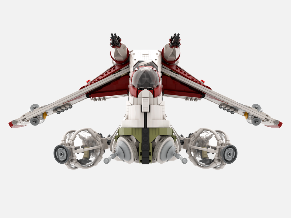 LEGO MOC Republic Gunship by Marius2002 | Rebrickable - Build with LEGO