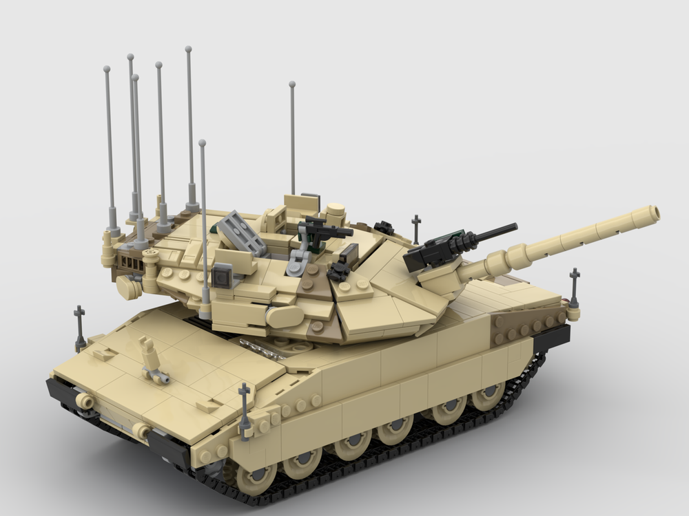 LEGO MOC Merkava mk.4 M by simonelovisa01 | Rebrickable - Build with LEGO