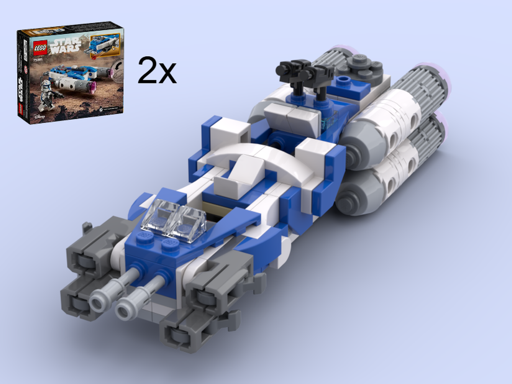 LEGO MOC Captain Rex Turbo Command Speeder by Britton_c | Rebrickable ...