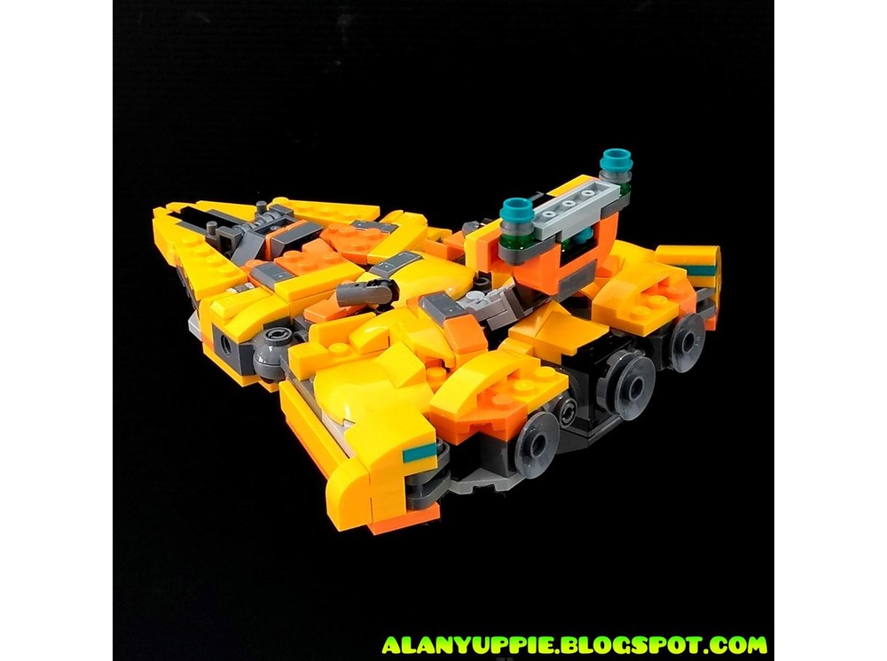 LEGO MOC Transformer Star-Destroyer from LEGO 76254: Baby Rocket's ship ...