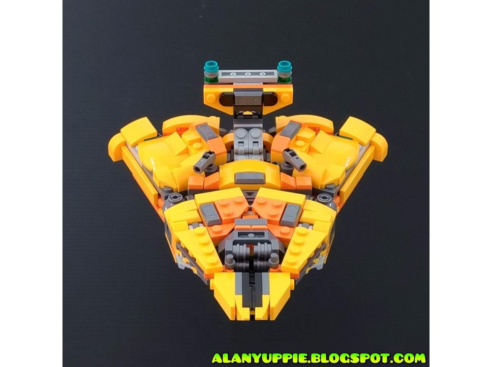 LEGO MOC Transformer Star-Destroyer from LEGO 76254: Baby Rocket's ship ...