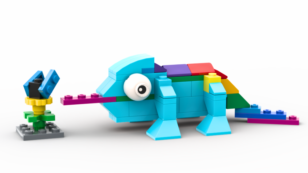 LEGO MOC 10698 Chameleon by Lenarex | Rebrickable - Build with LEGO