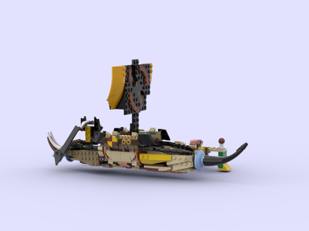 LEGO MOC 21342 Egyptian barge by Legoivo | Rebrickable - Build with LEGO