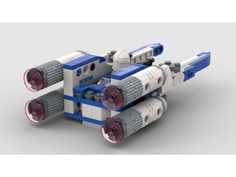 LEGO MOC U Wing Microfighter - Alternate Build of 2 x 75391 Captain Rex ...