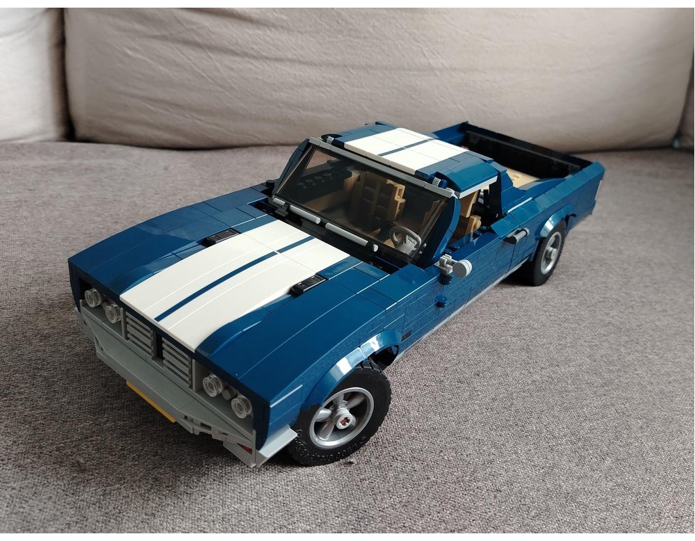 LEGO MOC 10265 Ford Ranchero by Kirvet | Rebrickable - Build with LEGO