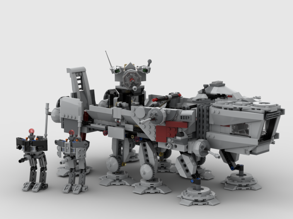 LEGO MOC AT-OT and 2X AT-RT 2.O by flowly | Rebrickable - Build with LEGO