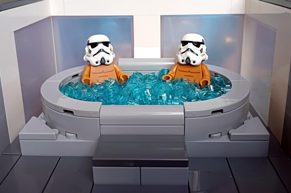 LEGO MOC Stormtrooper Hot Tub by mmskywalker | Rebrickable - Build with LEGO