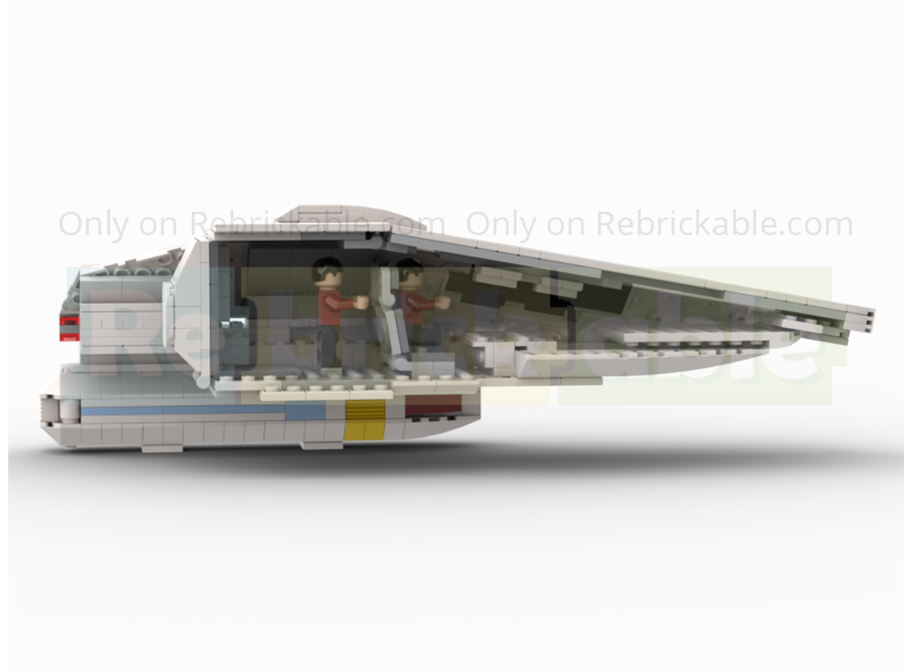 LEGO MOC-186009 Star Trek Starfleet Class 9 Shuttlecraft by Sendek ...