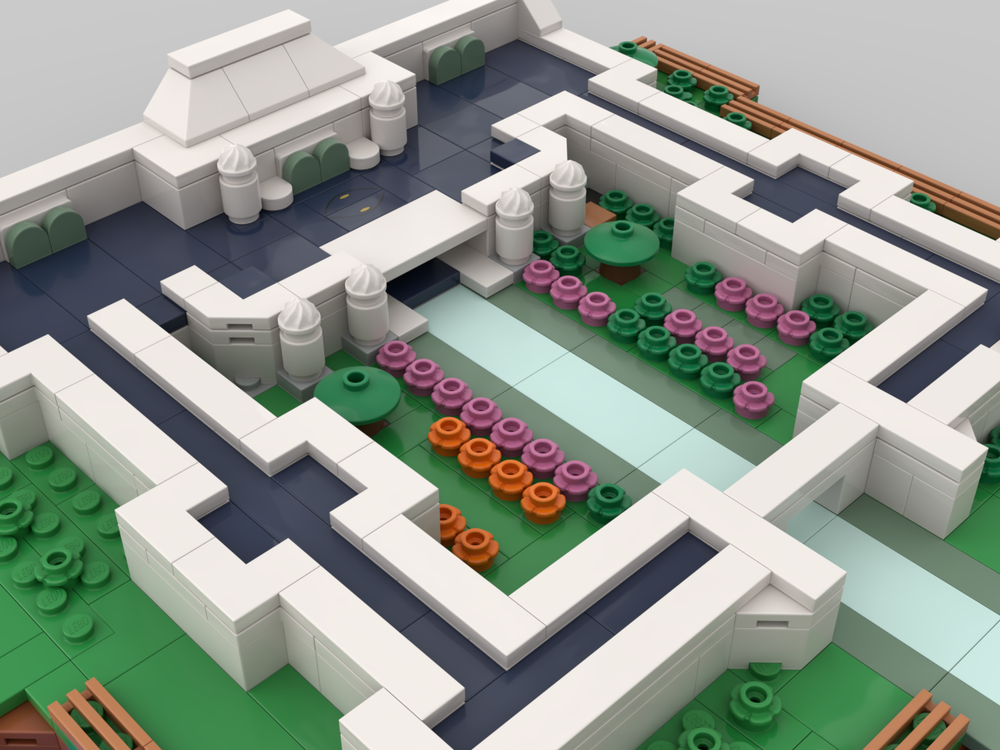 LEGO MOC The Legend of Zelda: A Link to the Past - Hyrule Castle Map by ...