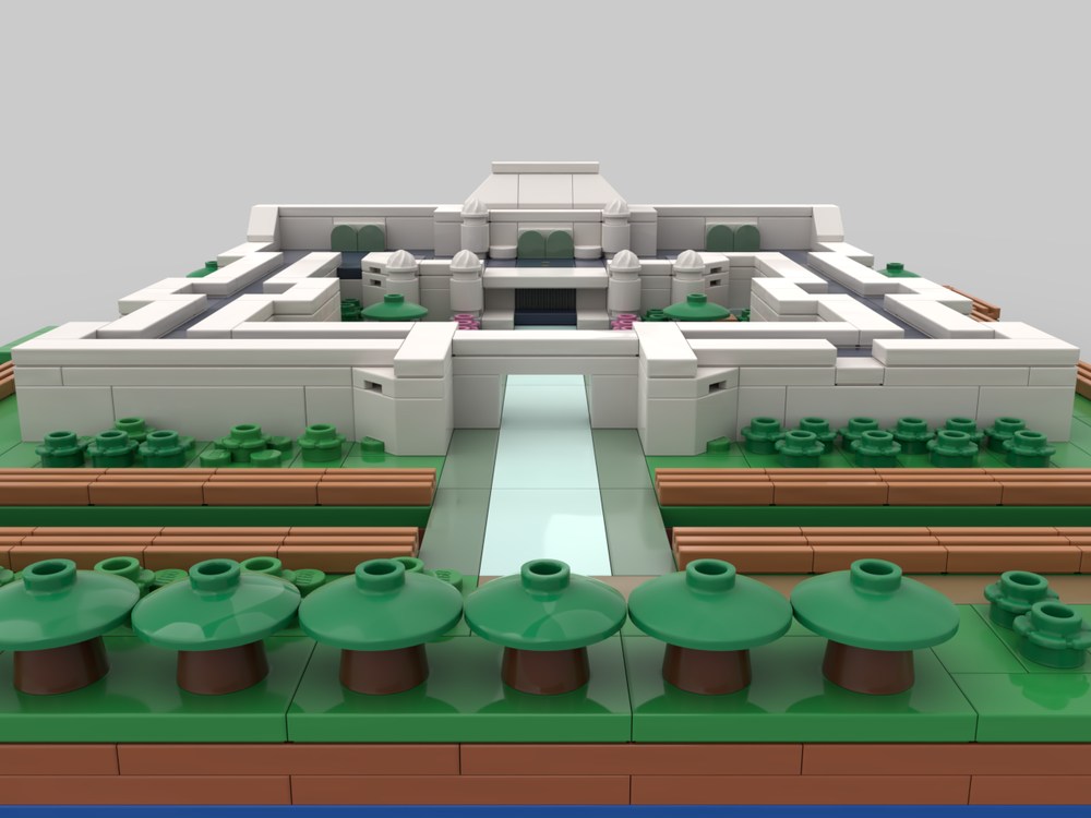 LEGO MOC The Legend of Zelda: A Link to the Past - Hyrule Castle Map by ...