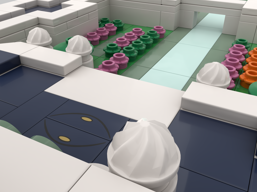 LEGO MOC The Legend of Zelda: A Link to the Past - Hyrule Castle Map by ...