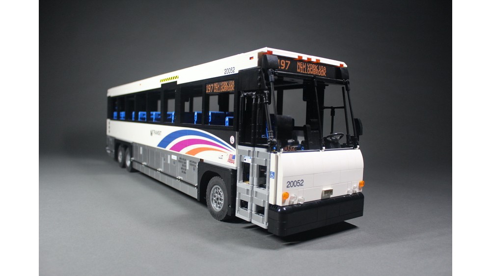 LEGO MOC MCI D4500CT Commuter Coach by JLiu15 | Rebrickable - Build ...