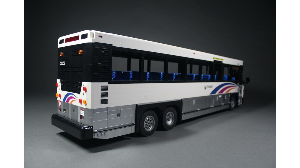 LEGO MOC MCI D4500CT Commuter Coach by JLiu15 | Rebrickable - Build ...