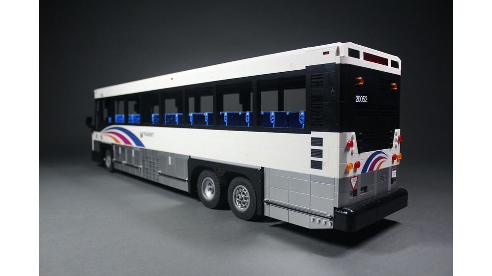 LEGO MOC MCI D4500CT Commuter Coach by JLiu15 | Rebrickable - Build ...