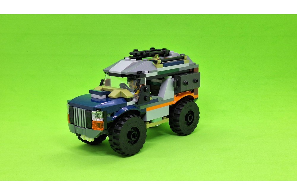 LEGO MOC 60426 Heavy Duty Jeep by PeterSzabo | Rebrickable - Build with ...