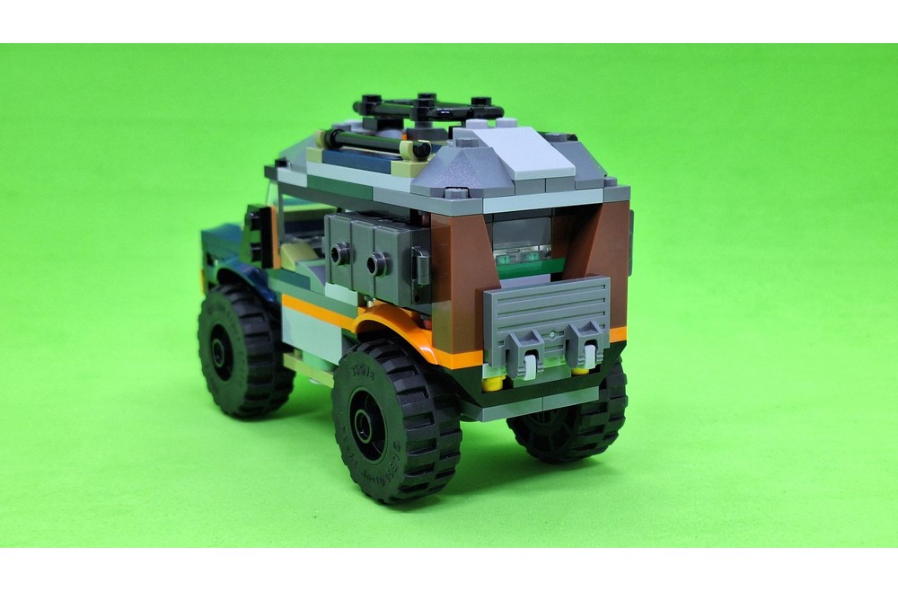 LEGO MOC 60426 Heavy Duty Jeep by PeterSzabo | Rebrickable - Build with ...
