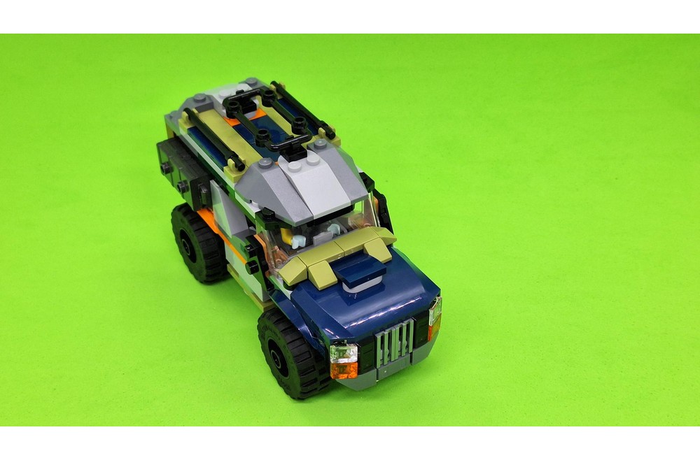 LEGO MOC 60426 Heavy Duty Jeep by PeterSzabo | Rebrickable - Build with ...