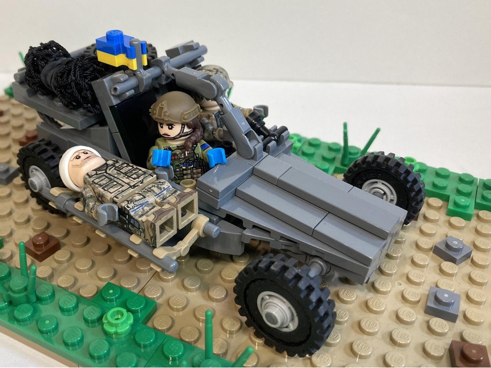 LEGO MOC Ukrainian Buggy by Gregnat3 | Rebrickable - Build with LEGO