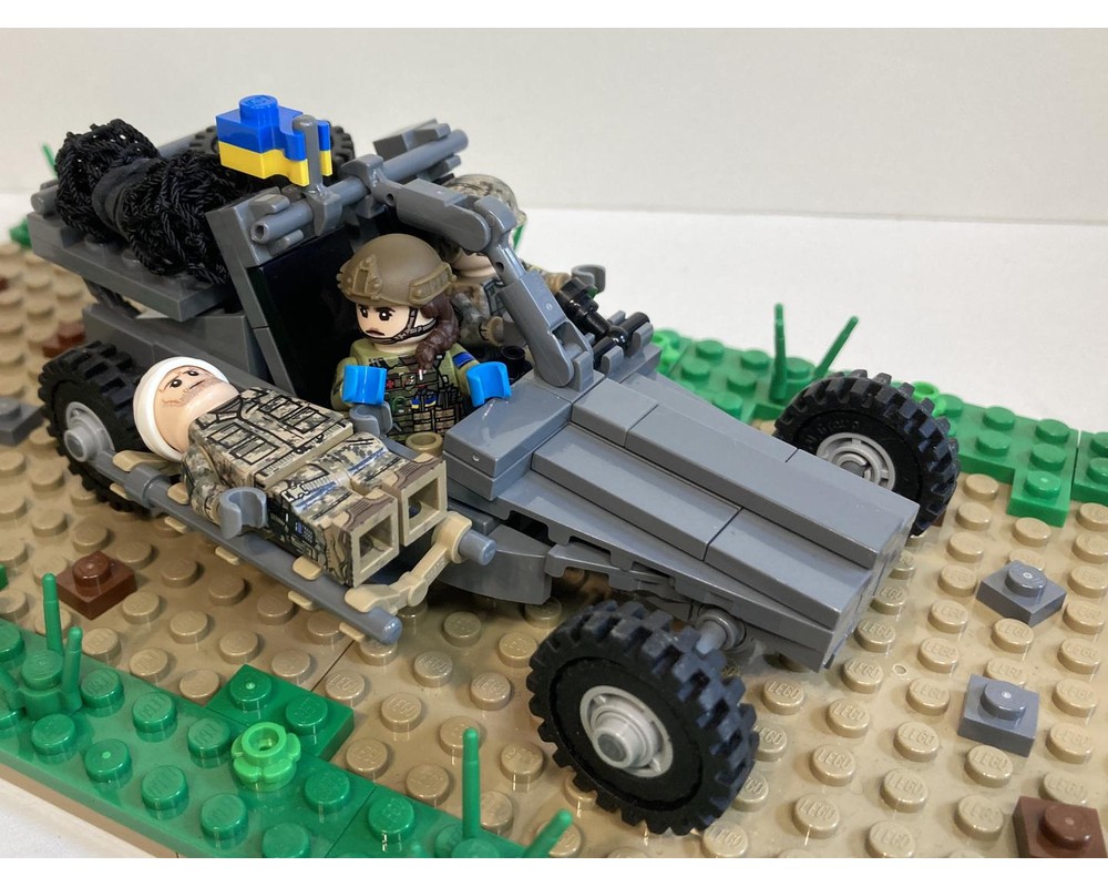 LEGO MOC Ukrainian Buggy by Gregnat3 | Rebrickable - Build with LEGO