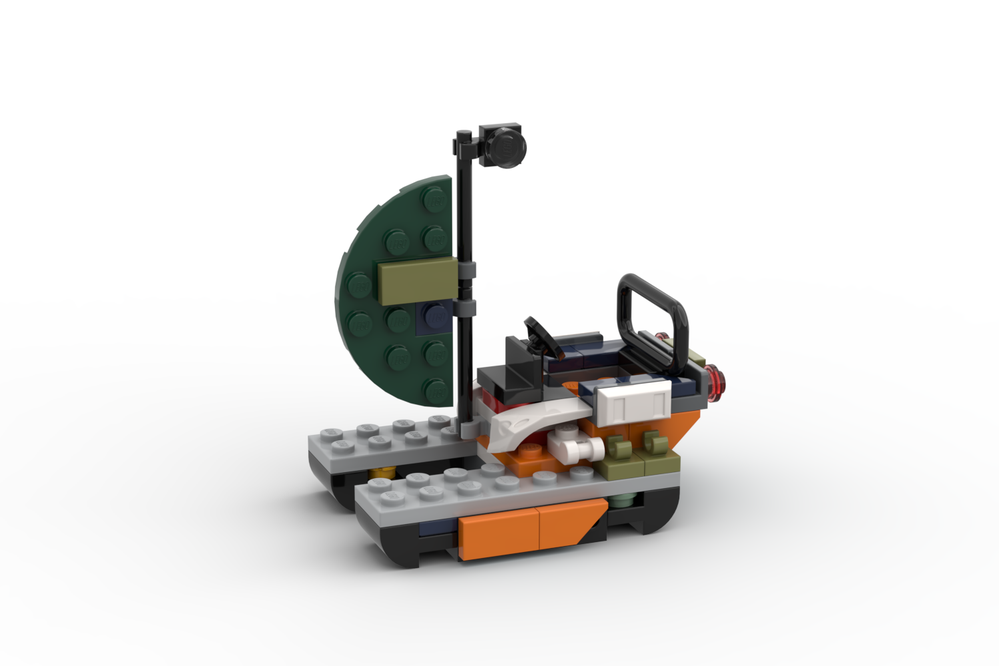 Lego Moc 60424 Jungle Sailboat By Nequmodiva Rebrickable Build With