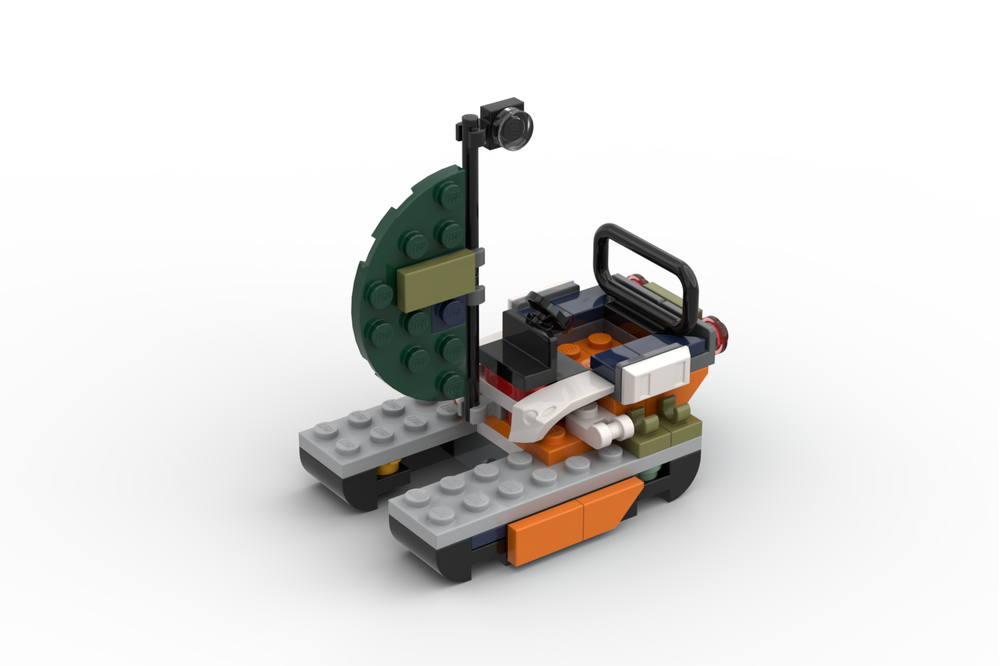 Lego Moc 60424 Jungle Sailboat By Nequmodiva Rebrickable Build With