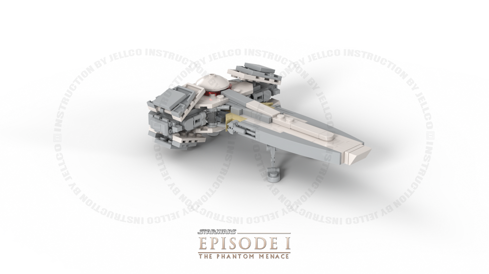 LEGO MOC Micro Size Sith Infiltrator(Scimitar) by jellco | Rebrickable ...