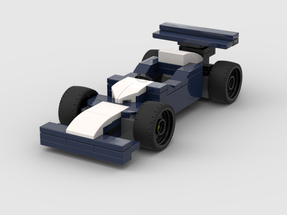 LEGO MOC F1 Car by Brickies | Rebrickable - Build with LEGO