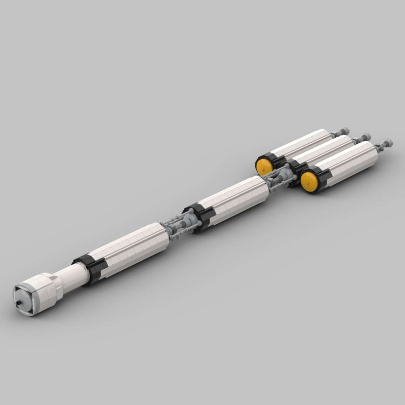 LEGO MOC Integrated Manned Interplanetary Spacecraft (1:220) by ...