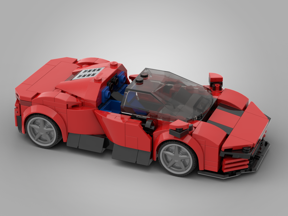 LEGO MOC Ferrari Daytona SP3 (Alt build) by abracada_brick ...