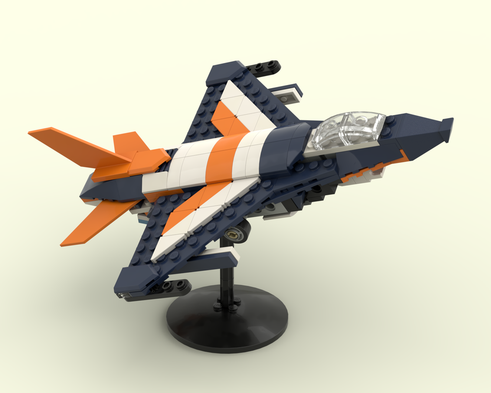 LEGO MOC F-16 Fighting Falcon 31126 by Loopy 888 | Rebrickable - Build ...