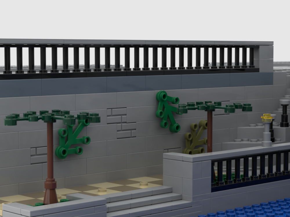 Lego Moc Canal For Lego City By Zealotlego Rebrickable Build With Lego
