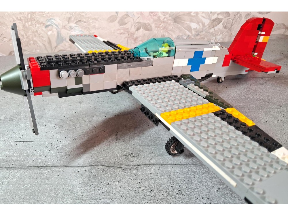 LEGO MOC North American P-51 Mustang by Redbull564 | Rebrickable ...