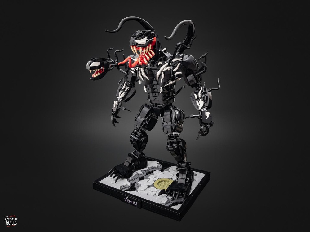 LEGO MOC Venom by Tomasso | Rebrickable - Build with LEGO