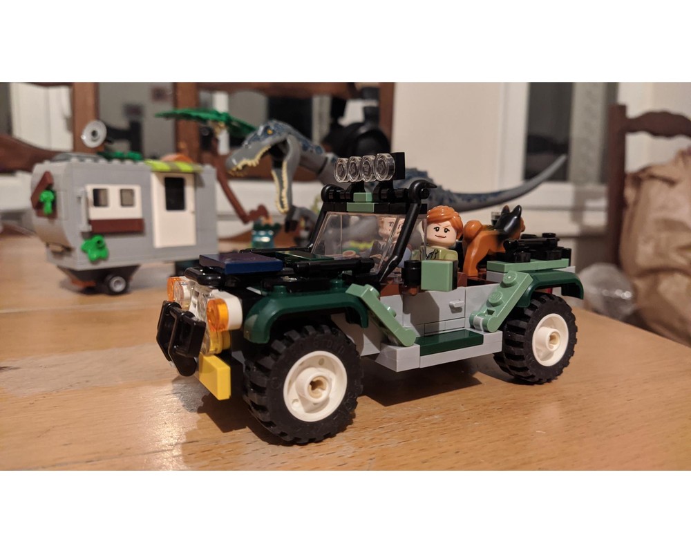 LEGO MOC 75935 8-studs-wide Jeep from Legend of Isla Nublar MOD by ...