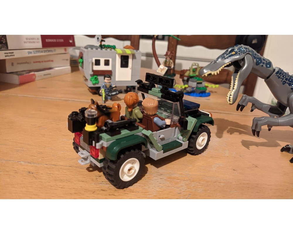 LEGO MOC 75935 8-studs-wide Jeep from Legend of Isla Nublar MOD by ...